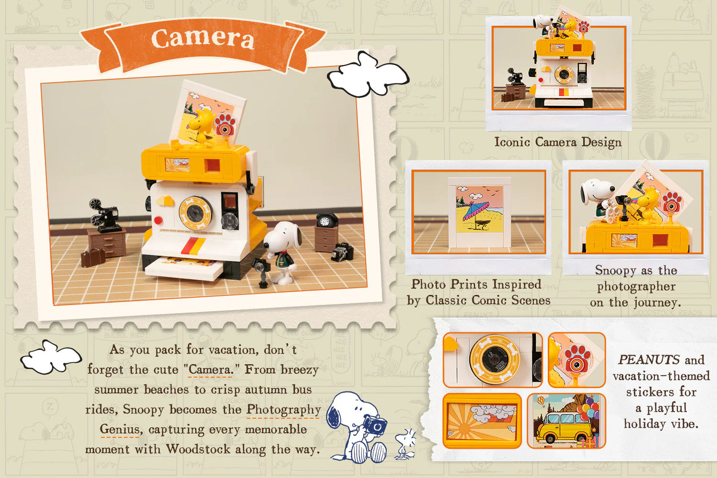Pantasy 86915 Snoopy Camera – DIY Club